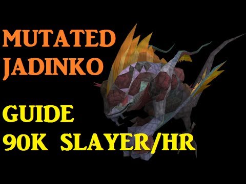 Mutated Jadinko Slayer Guide - 90K Slay XP per hour [Runescape 2014 ...