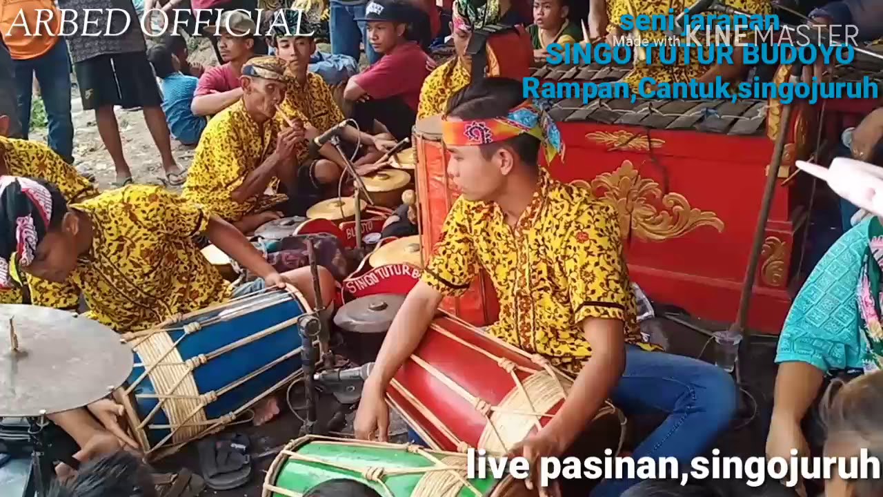 Tari barong kumbo singo tutur budoyo live Pasinan Full Panjak - YouTube