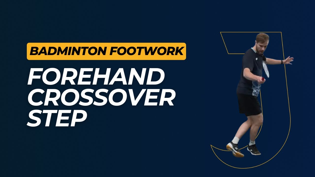 Master the Forehand Net Crossover Step: Badminton Footwork Guide! - YouTube