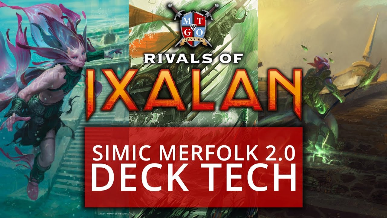 Simic Merfolk 2.0 Rival of Ixalan Standard Deck Tech MTG - YouTube