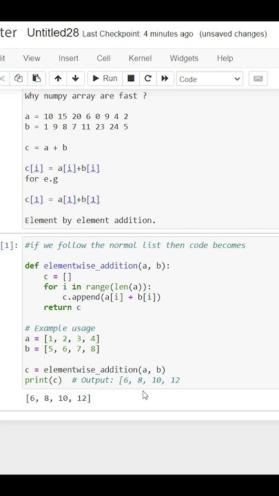 Day-69 | Numpy Fast ? | Mechanical to data science #datascience #ml #sql #ai #python #mechanical ...
