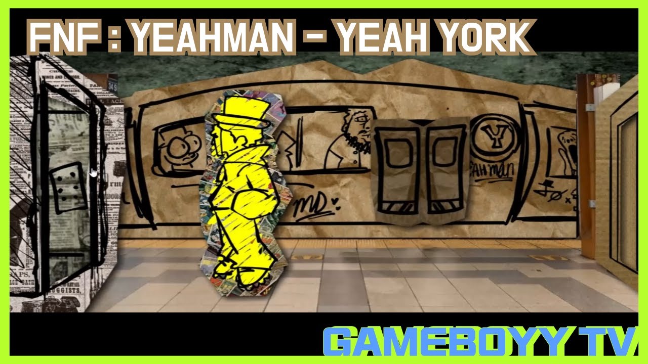 FNF : YEAHMAN - YEAH YORK / 프나펑 인기 모드 플레이 ! - YouTube