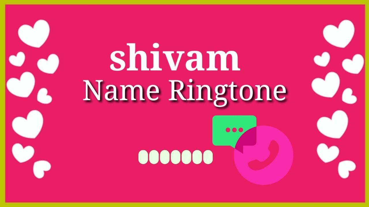 shivam_आपका-फ़ोन-बज-रहा-है // मैसेज रिंगटोन // call ringtone // name ...