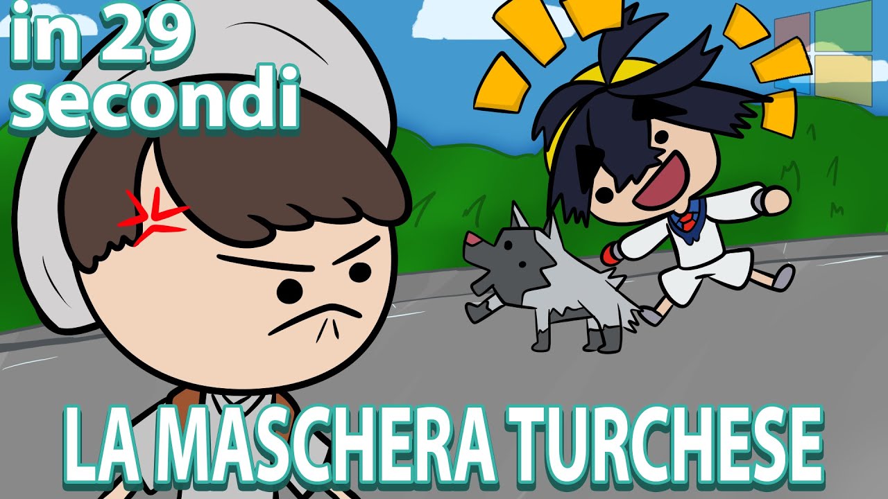 La Maschera Turchese in 29 Secondi! - YouTube