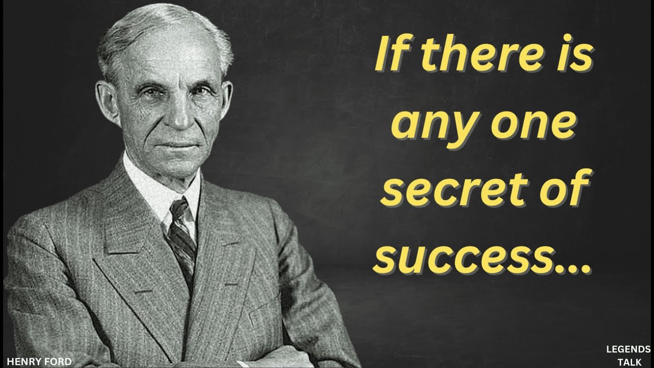 Henry Ford Video | Ford | Ford motors | USA | Legends Talk | Success ...
