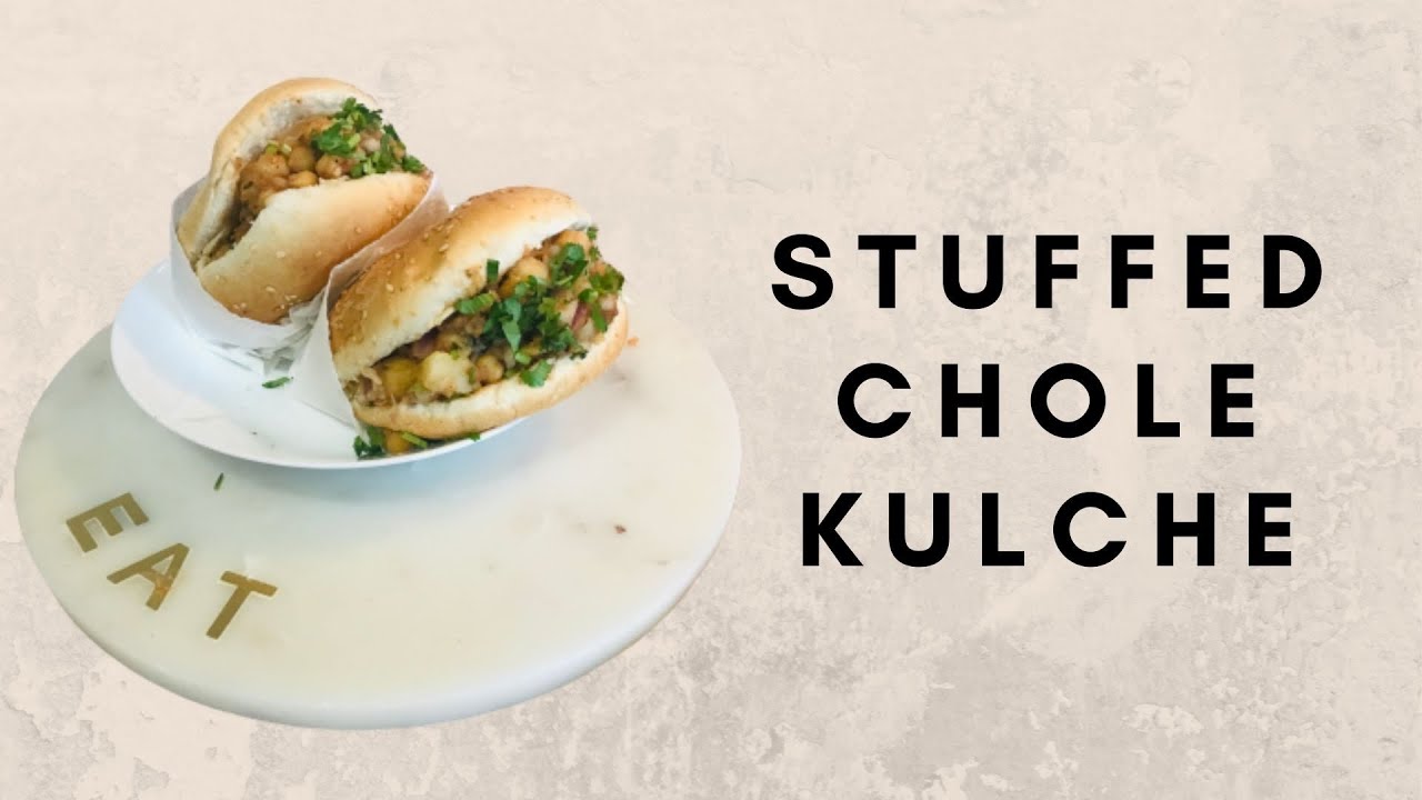Stuffed chole kulche | #Streetfood #healthy - YouTube