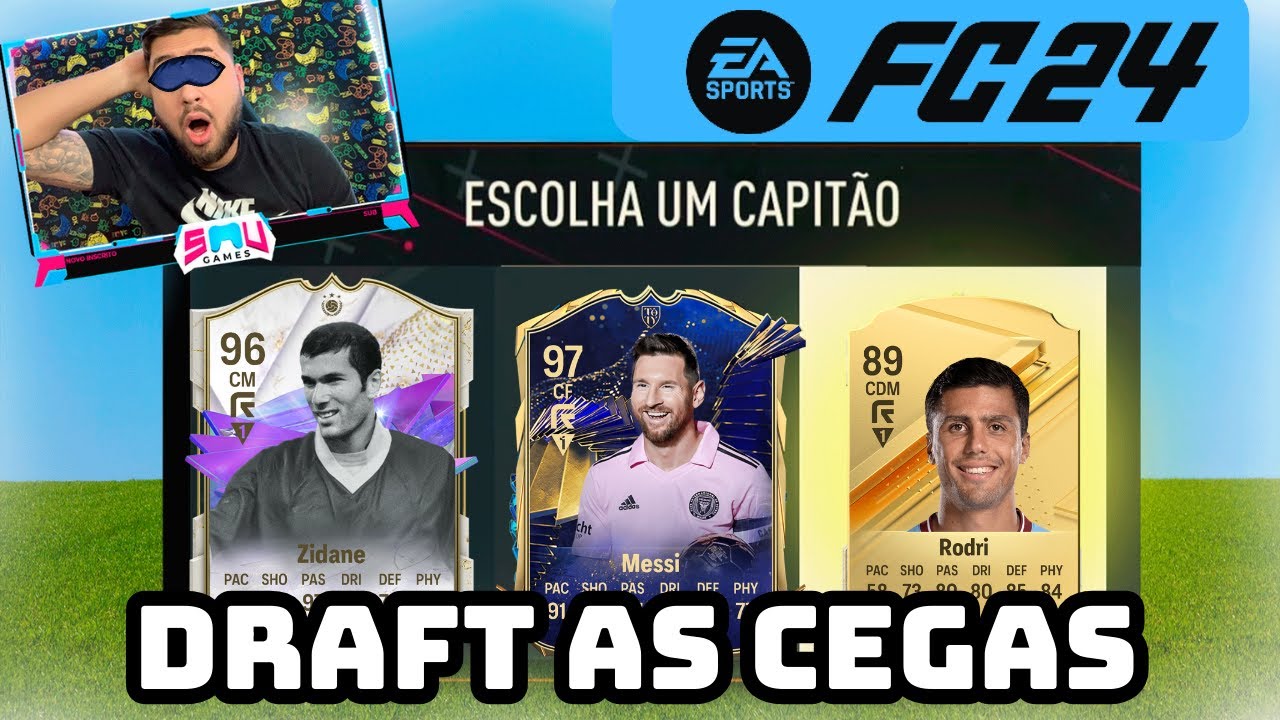 EA SPORTS FC 24 | FUT DRAFT AS CEGAS #eafc24 #fifa - YouTube