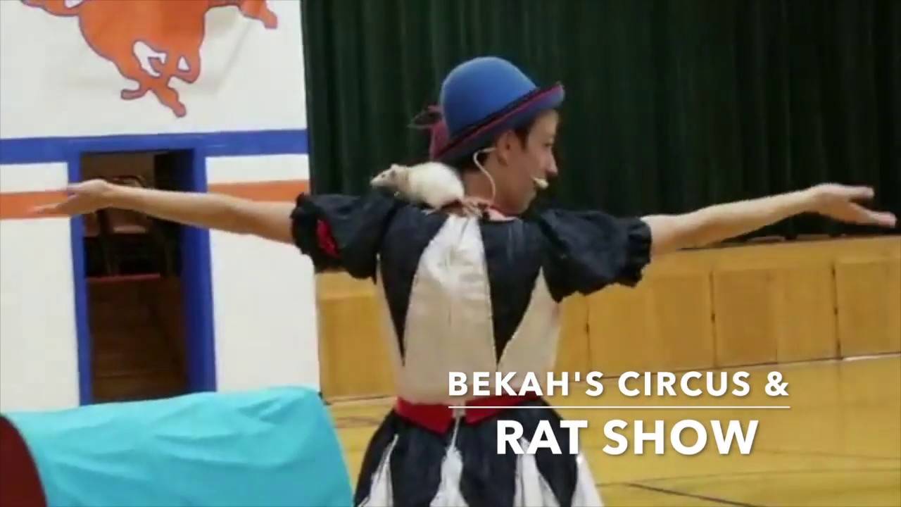 Bekah's circus & RAT Show! - YouTube