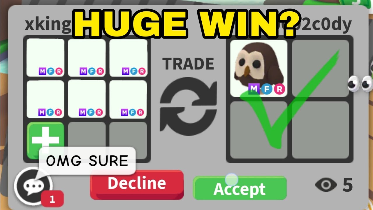 😍😱OMG DID I UNDERPAY FOR THAT MEGA OWL🦉⁉️#adoptme - YouTube