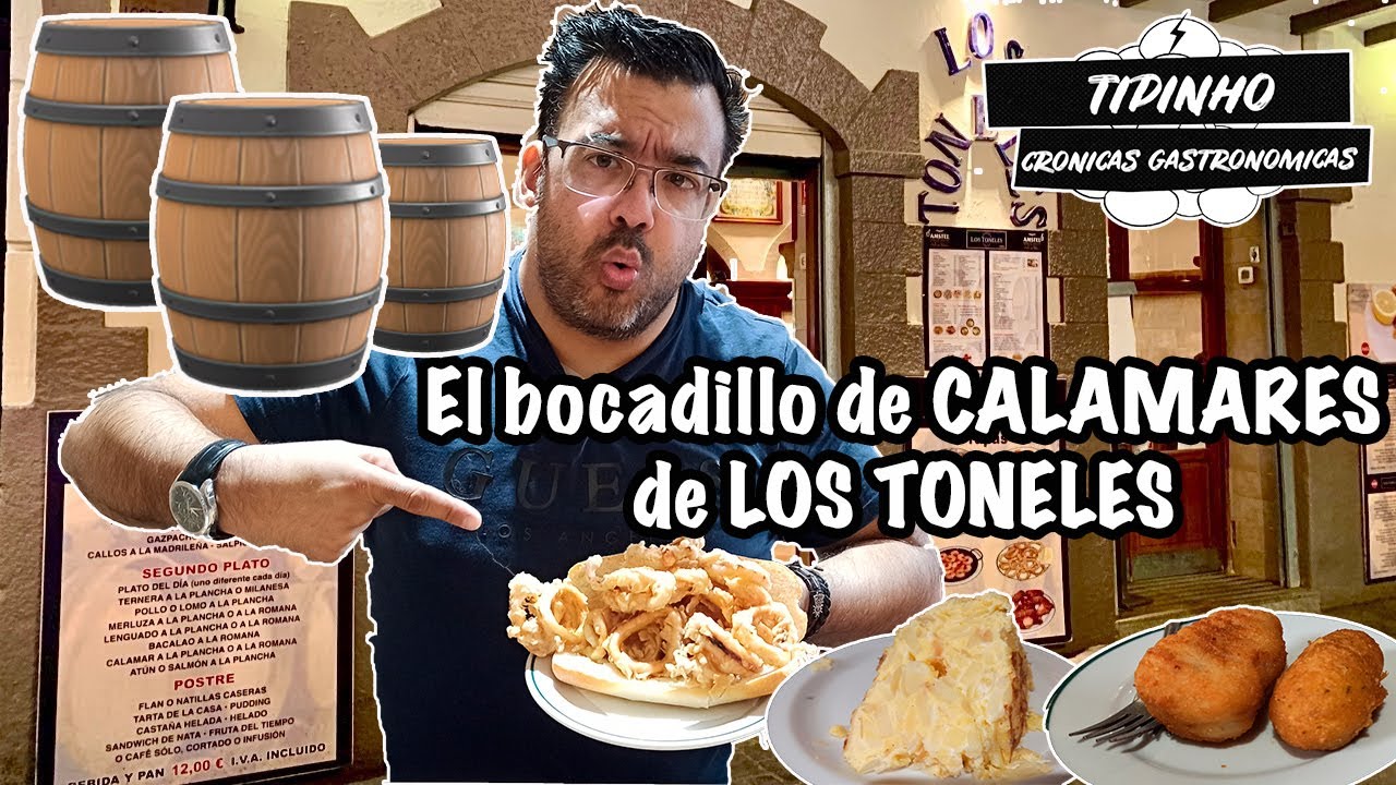 Almorzamos en el mítico Bar Los Toneles, venden más de 1000 bocadillos ...