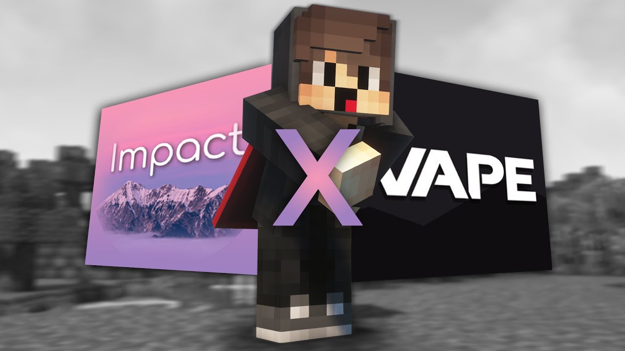 VAPE x IMPACT | Anarchy & Ghost Client at the same time... (Minecraft ...