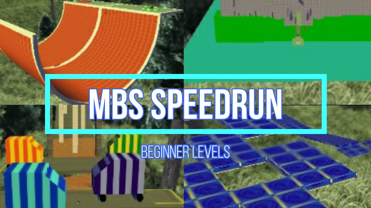 MBS Speedrun - Beginner Levels - YouTube