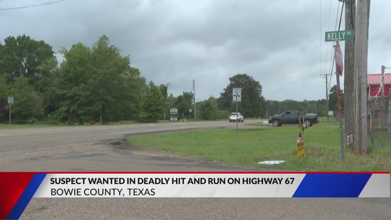 Hit and run accident in Bowie County claims lie of James Wooten - YouTube