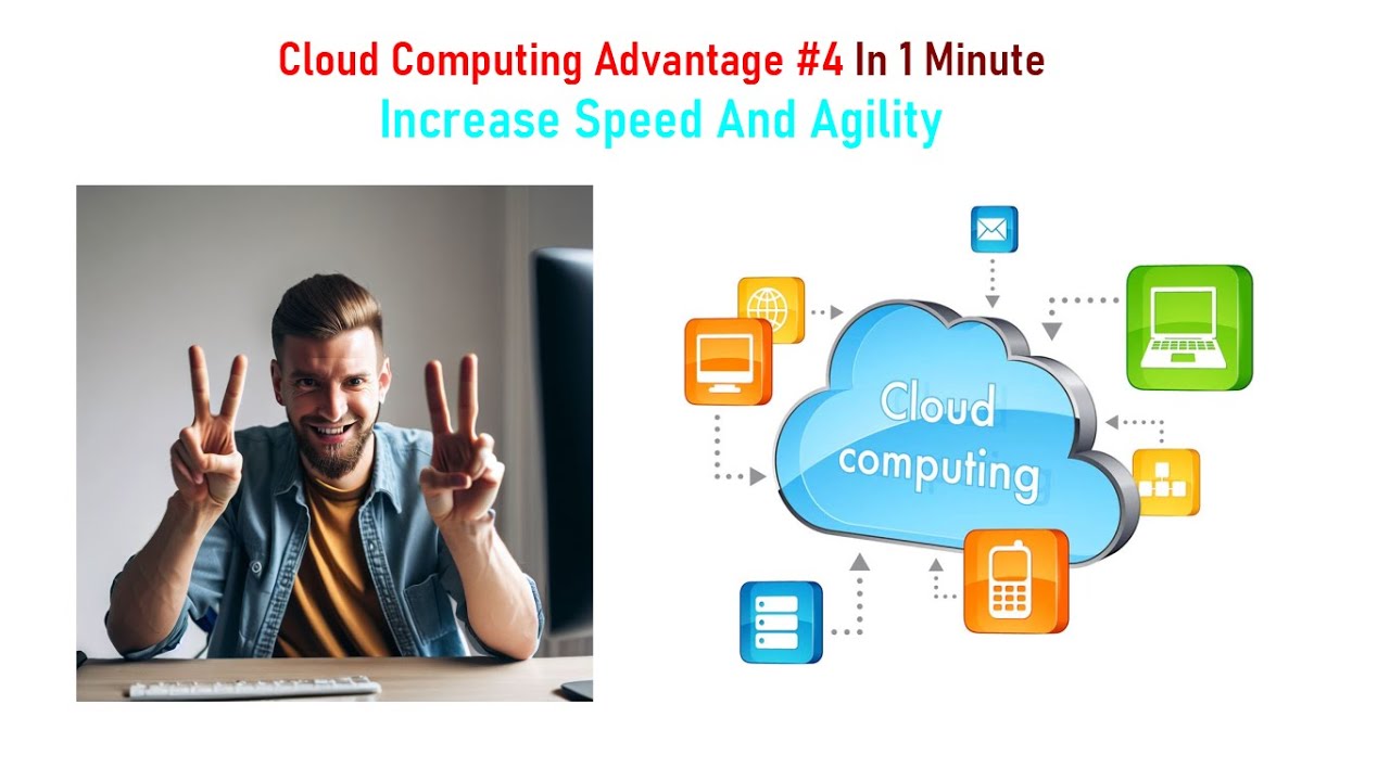☁️ Cloud Computing Advantage # 4/5 | In 1 Minute | Increase Speed And Agility - YouTube