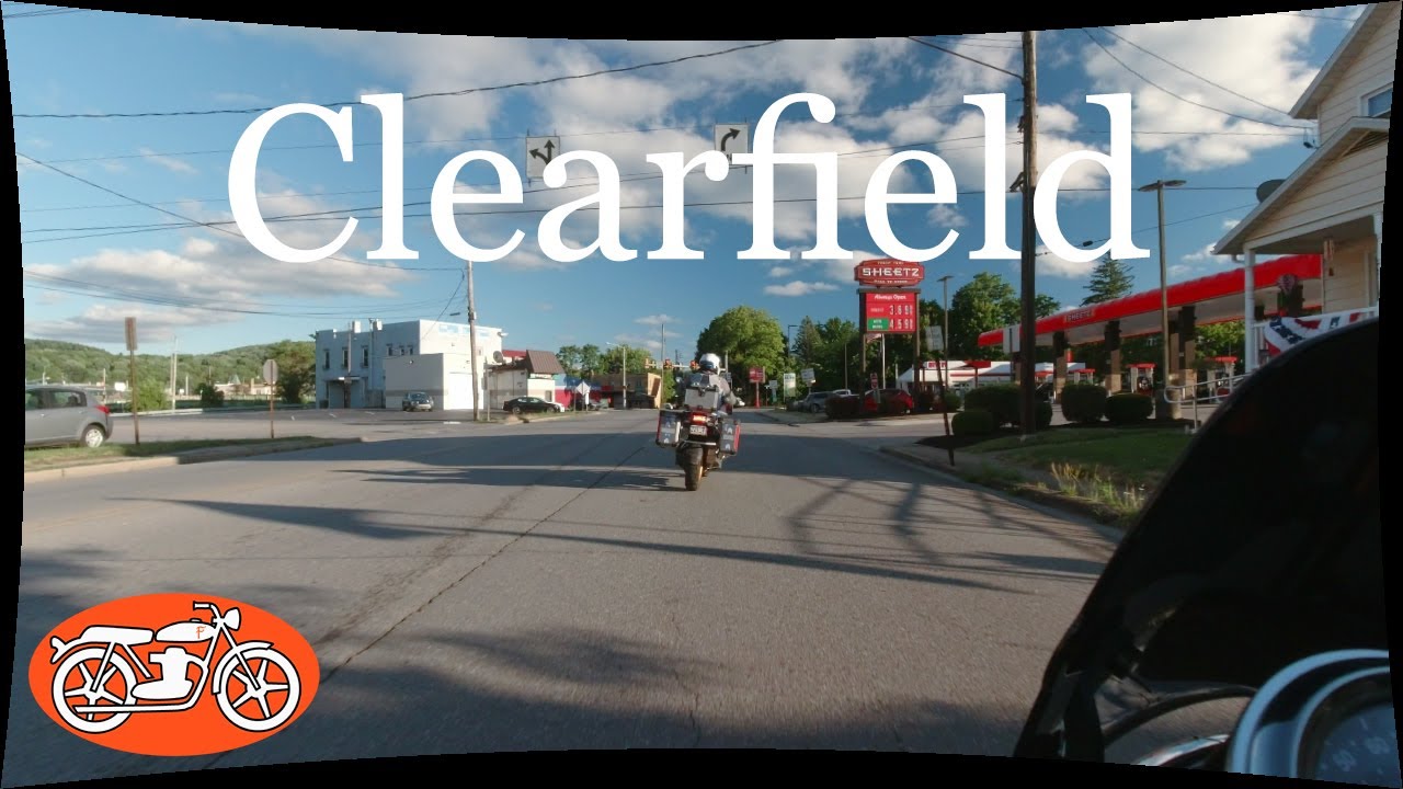 Motorcycle Ride | North Central Pennsylvania 42 (Clearfield) - YouTube
