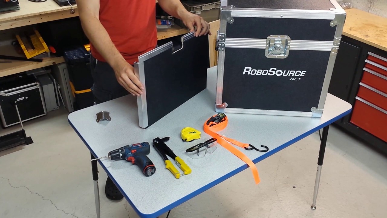 Robosource VEX Robot Case Assembly Video - YouTube