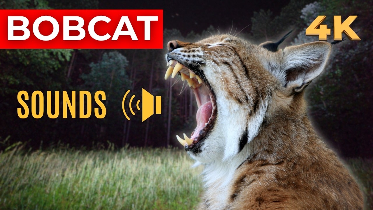 What Does a Bobcat Sound Like? (Growls and Warning Calls) - YouTube