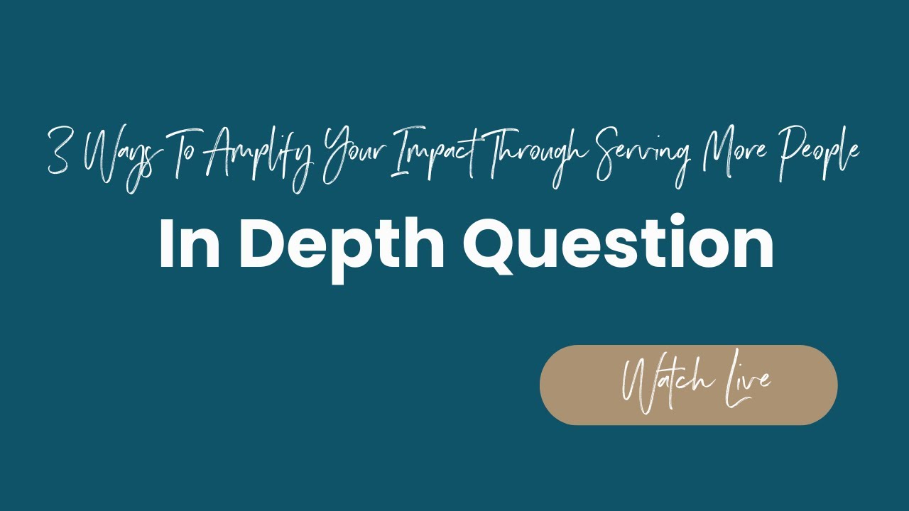 Grow Your Coaching Business - The 3 Ways to Increase Your Impact and ...