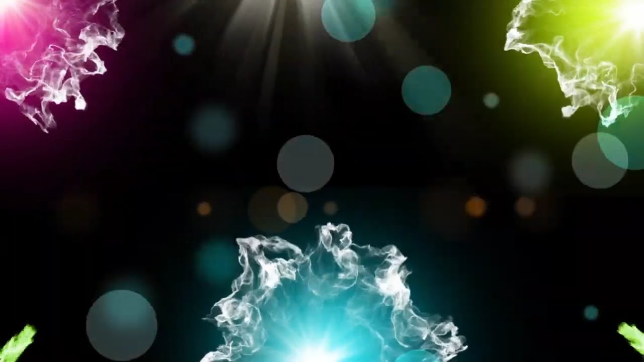 New Color light template full screen | Black screen background effect ...