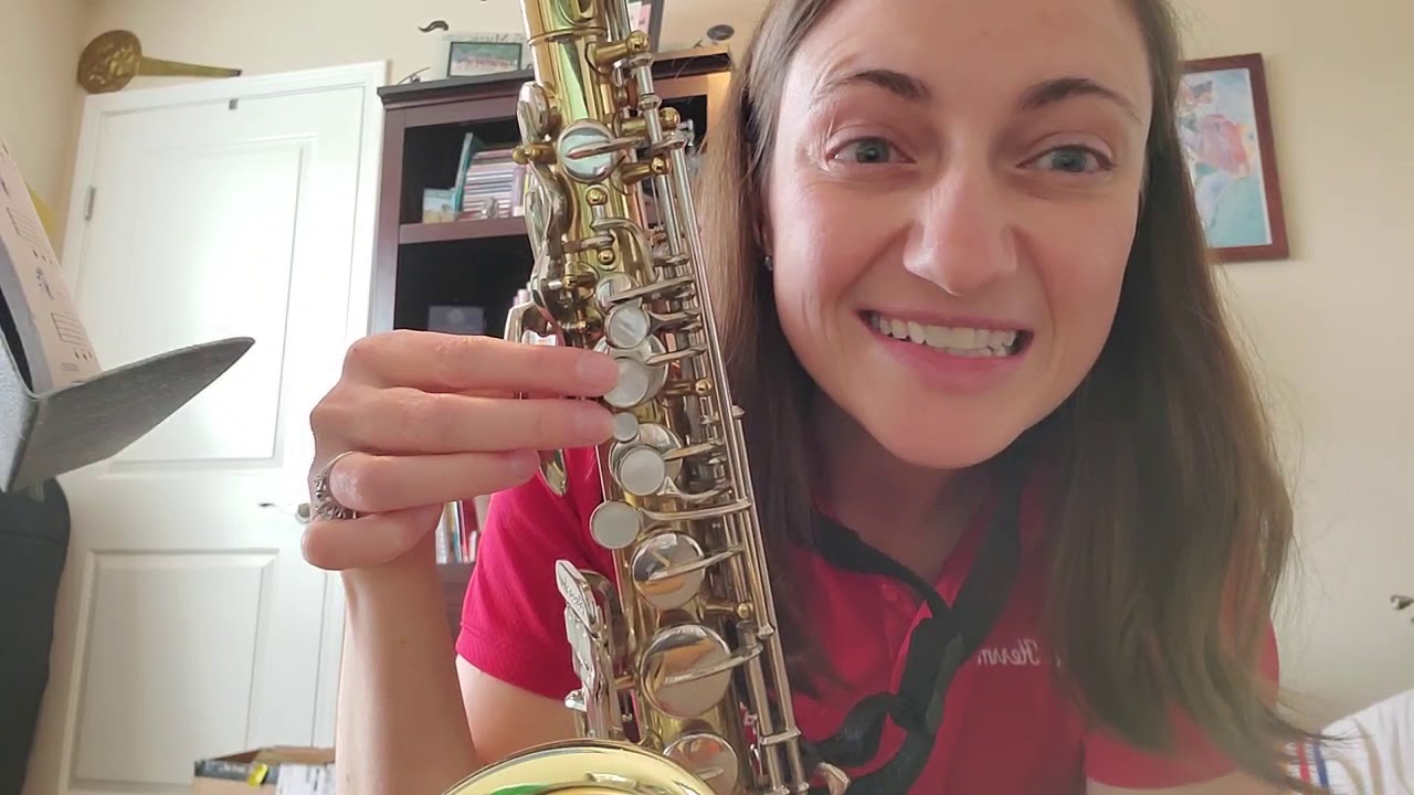 4th Band- Saxophone Lesson #1 - YouTube