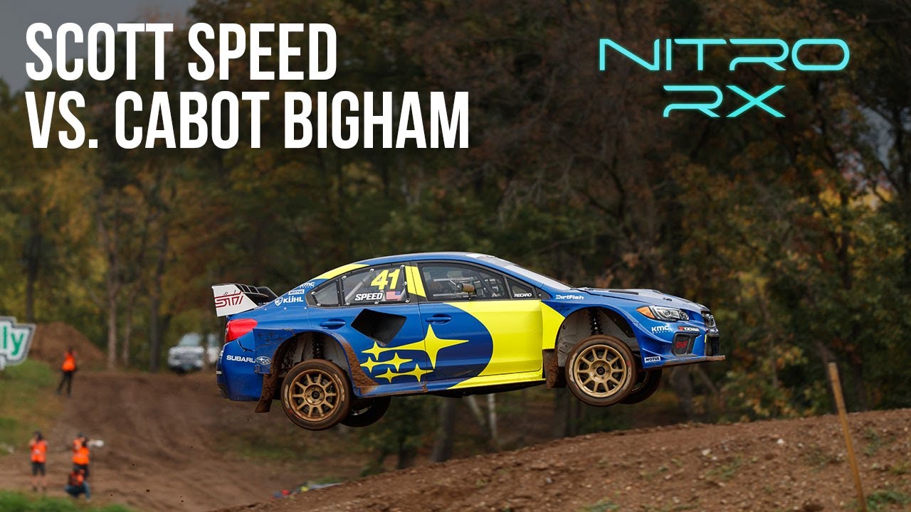 Scott Speed vs. Cabot Bigham | Nitro Rallycross Battle Bracket Round 2 ...