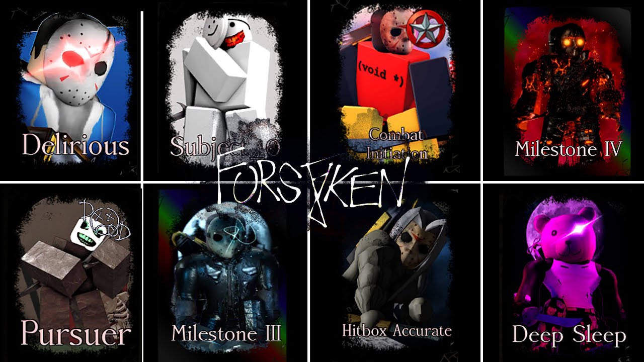 PLAYING MY FAVORITE JASON SKINS GAMEPLAY! | Forsaken - YouTube