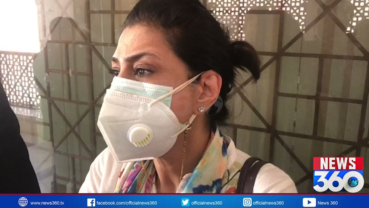 Meesha Shafi's Mother Saba Hameed Media Talk | Breaking News - YouTube