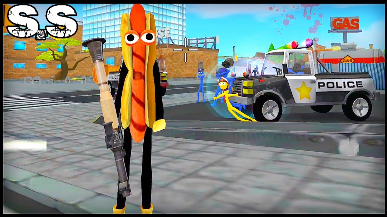 Naxeex, Stickman Superhero #3 , Sausage Stickman Superhero Android ...