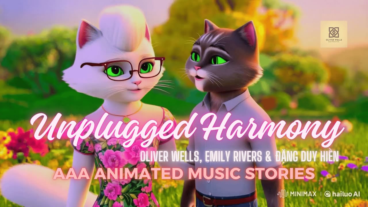 Unplugged Harmony | AAA Animated Music Stories | Cat Love Story | Cute ...