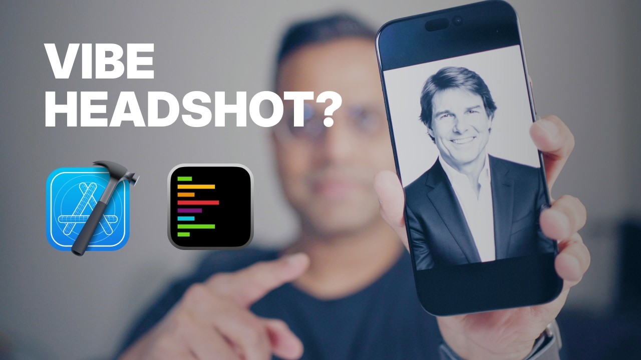 Cursor for Xcode = Alex // Vibe Coding an iOS Camera App // Get the perfect Headshot // Sonnet 4 ...