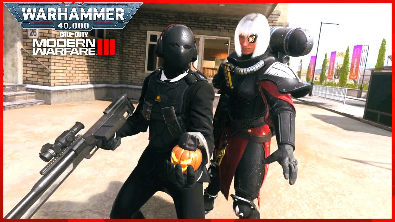 MW3 “Battle Sister” Skin Doc Operator With Finishing Moves Warhammer ...