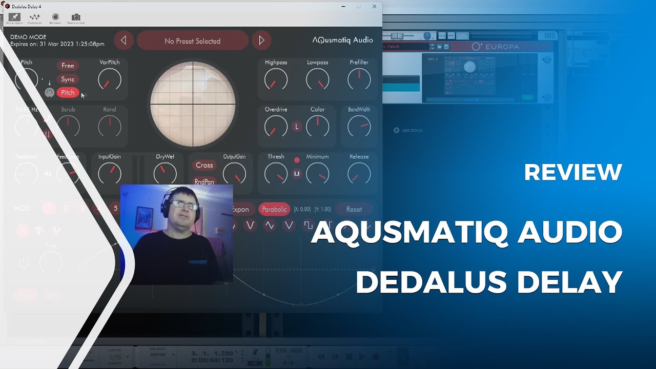 Aqusmatiq Audio Dedalus Delay Review - YouTube