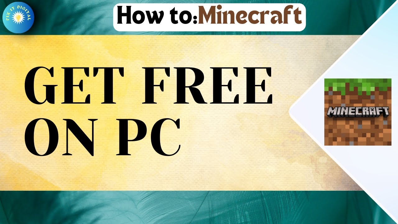 How To Get Minecraft For FREE On PC | Install Minecraft Java Edition ...