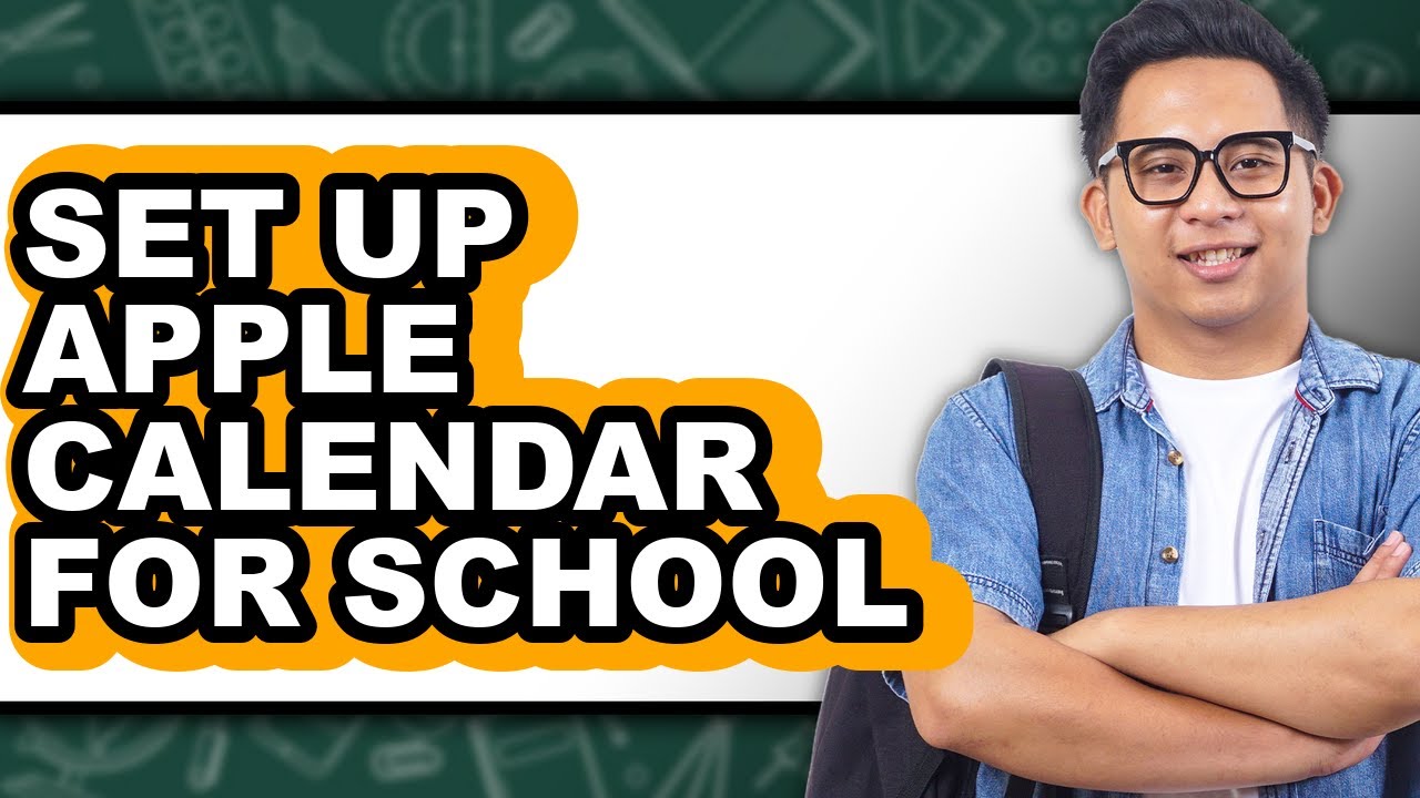 How to Set Up Apple Calendar for School (easy Method) - YouTube
