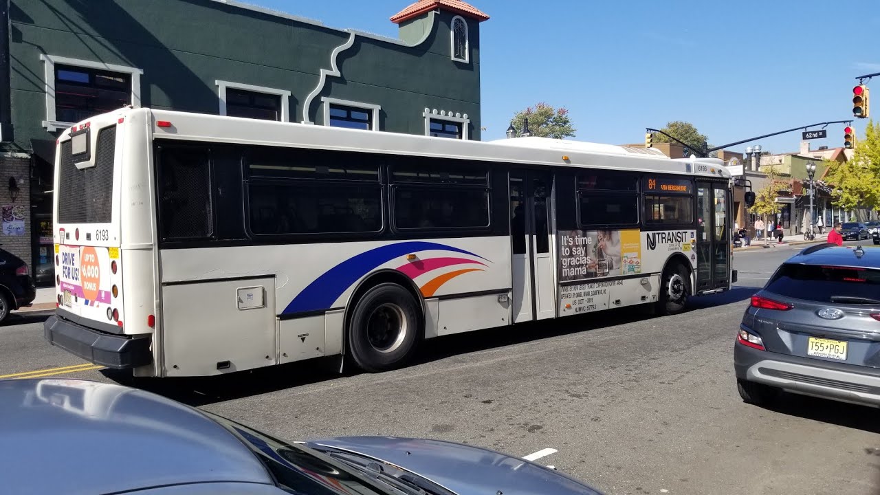 NJT ONE Bus 84 91st Street via Bergenline (NABI 416.15 6193) Requested ...