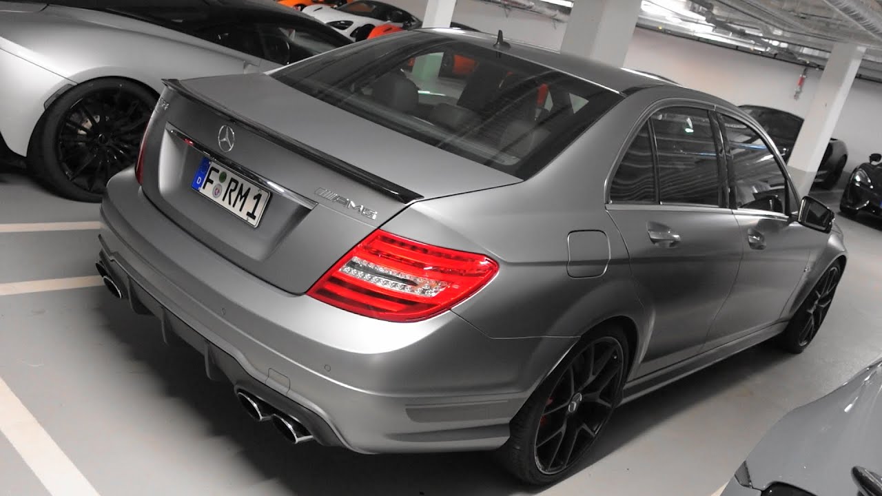 Mercedes-Benz C63 AMG (C204) - Motorworld Böblingen - YouTube