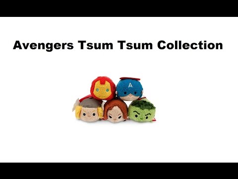 Disney Tsum Tsum Marvel Avengers Mini Size Collection - Your video checklist!