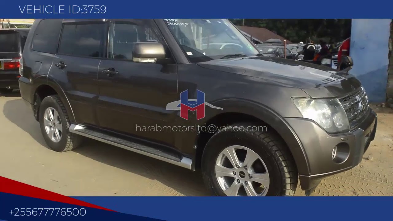 Mitsubishi Pajero 2010 model Grey color available in Tanzania at Harab ...