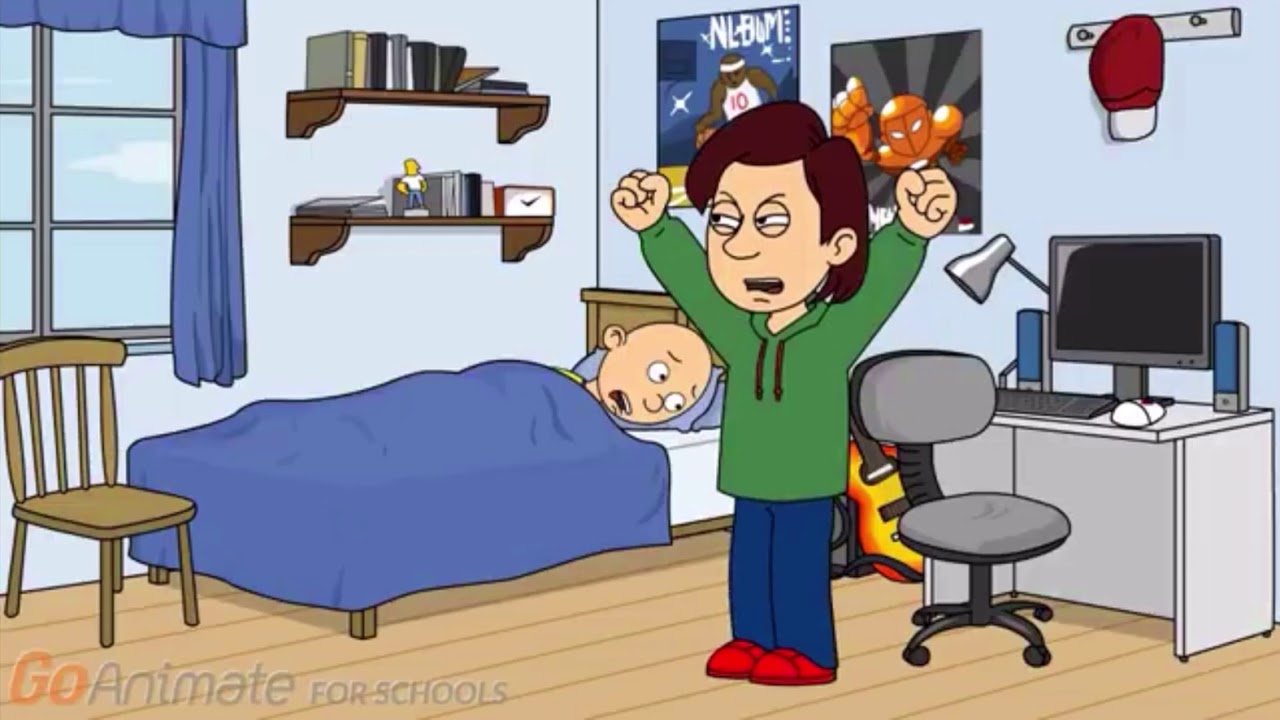 Boris grounds caillou for everything grounded - YouTube