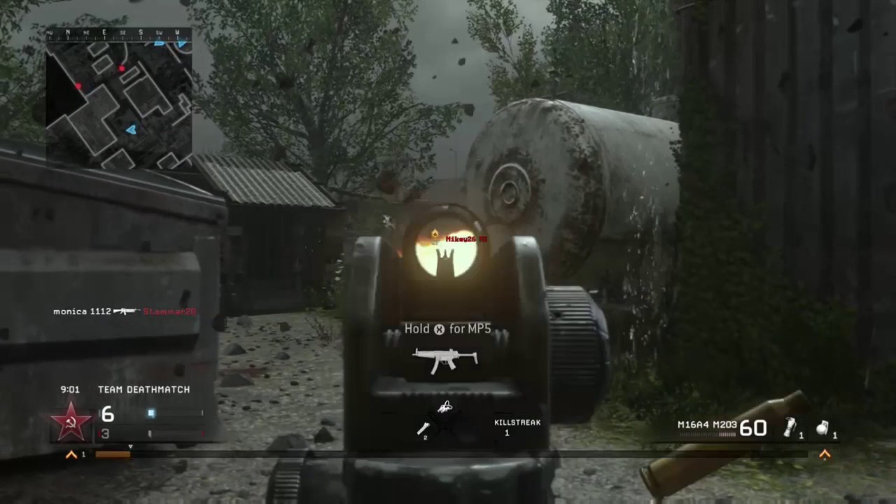 Cod- mw1 Remastered bad first multiplayer match - YouTube