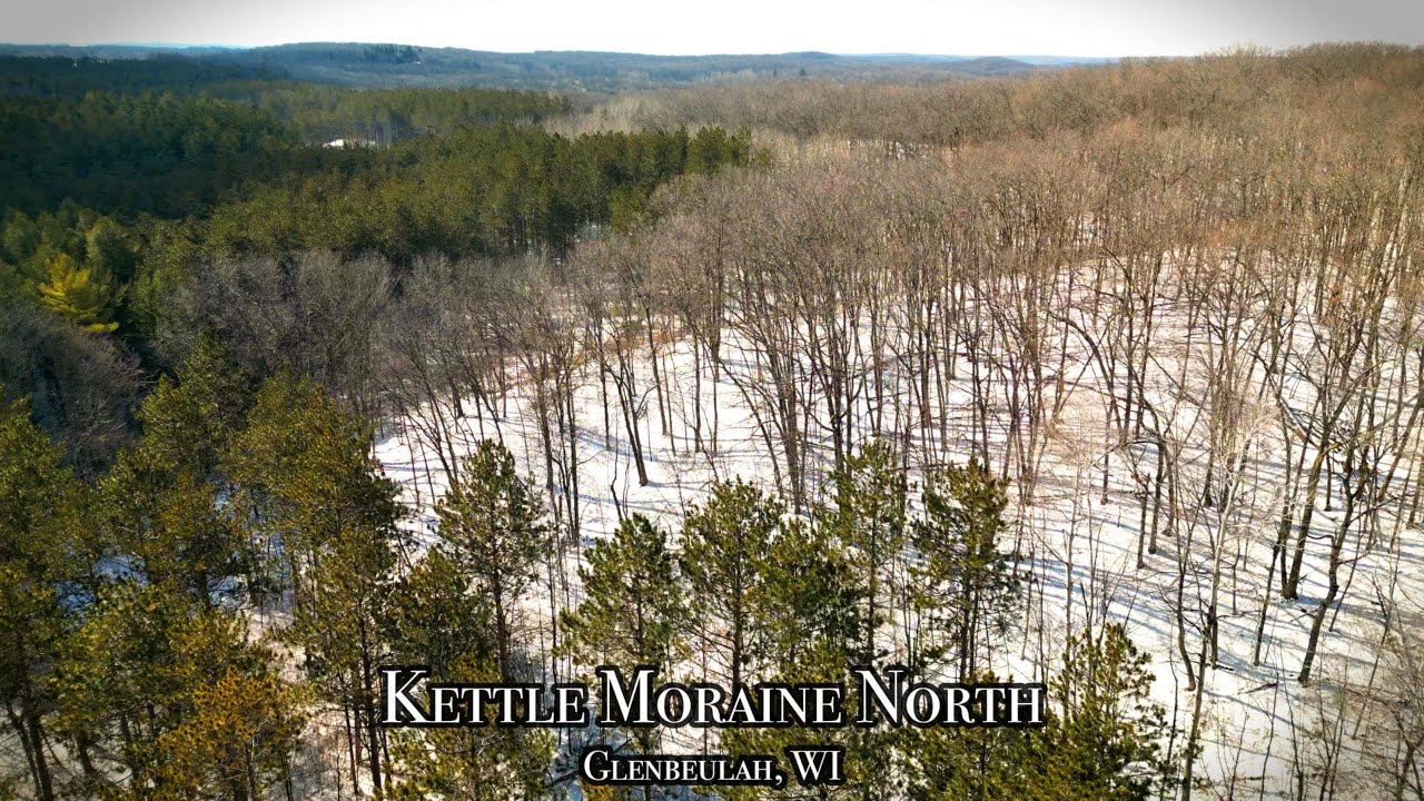Tranquil Aerial Views: Kettle Moraine North, Wisconsin | Drone Footage ...