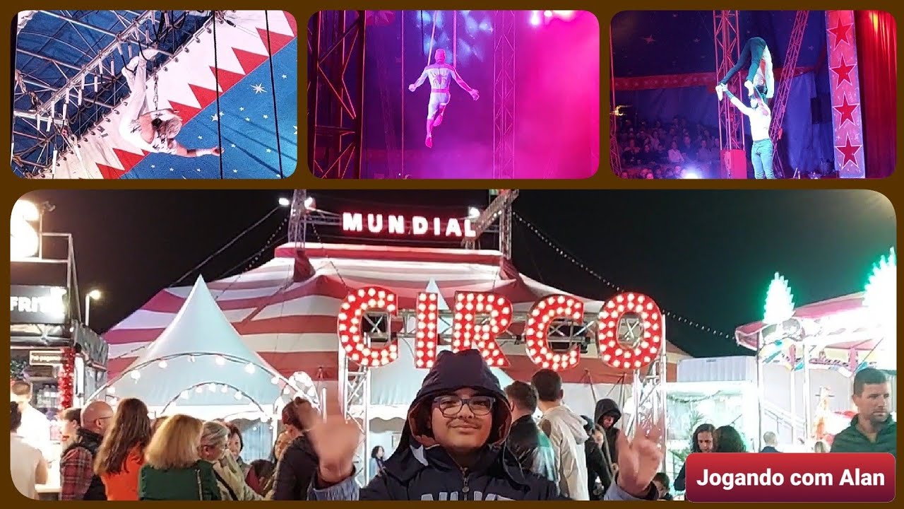 Circo mundial , um dia com Alan de Abreu - YouTube