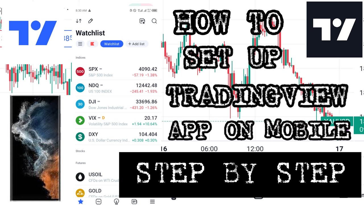 HOW TO SET UP TRADING VIEW APP ON MOBILE_ STEP BY STEP - YouTube