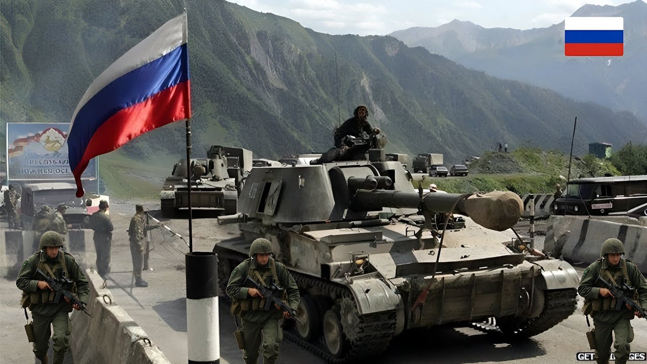 Shock the World! Giant American Tank Destroys Russian Military Defense Line in Advika - YouTube