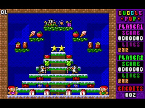 Bubble Pop X-Mas (PC/DOS) 1997, SOS, Webfoot
