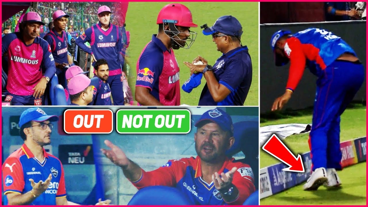 Sanju Samson Out Or Not Out?😱Umpire Give Controversial Decision over ...