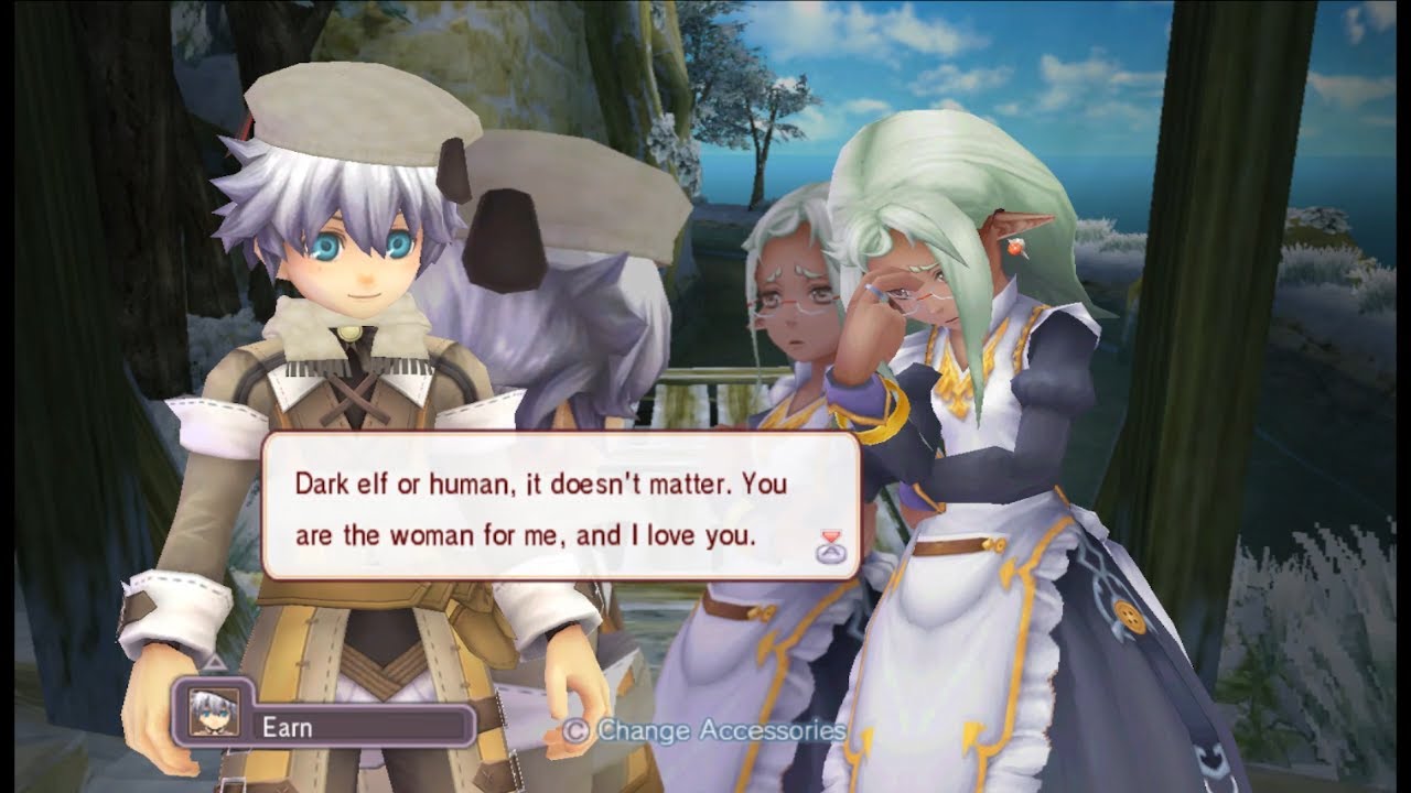 Rune Factory: Tides of Destiny - Confession to Maerwen - YouTube