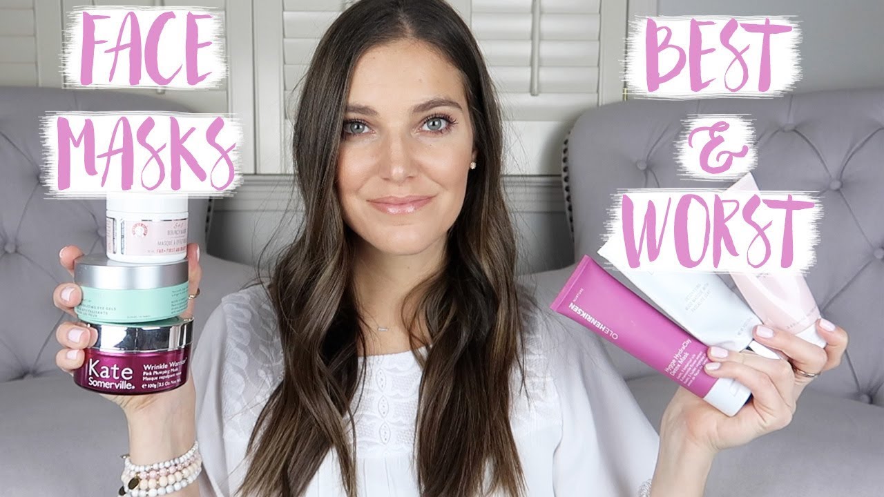 BEST & WORST FACE MASKS | Sarah Brithinee - YouTube