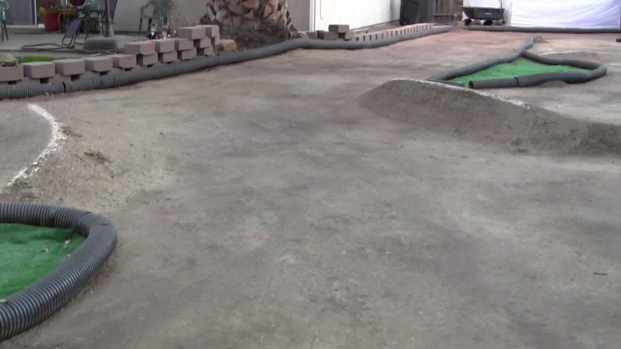 Backyard RC track - More B4.2 Practice - YouTube