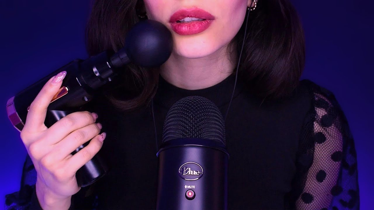 ASMR BRAIN MASSAGE WITH VIBRATION GUN - YouTube